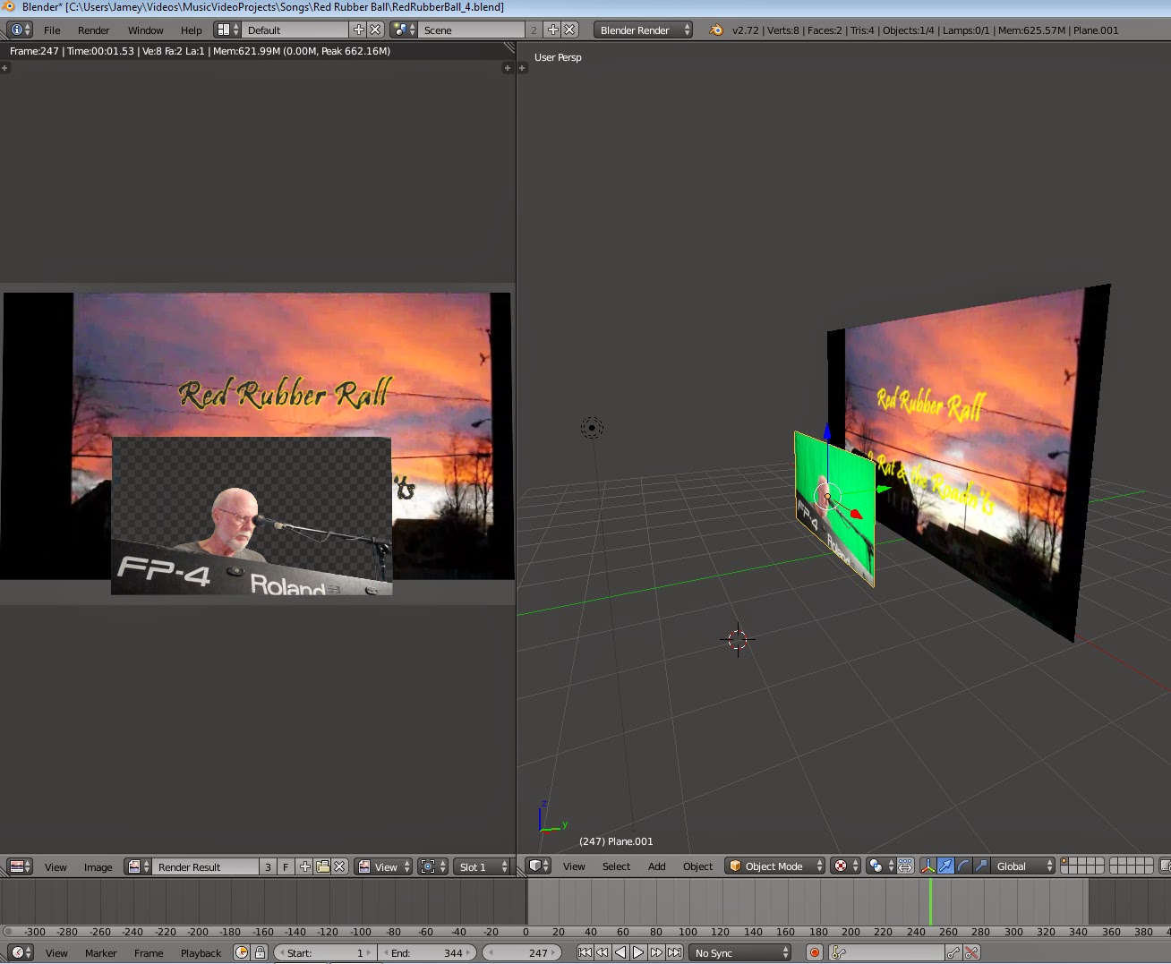 transparency - Viewing background through alpha channel of foreground ...